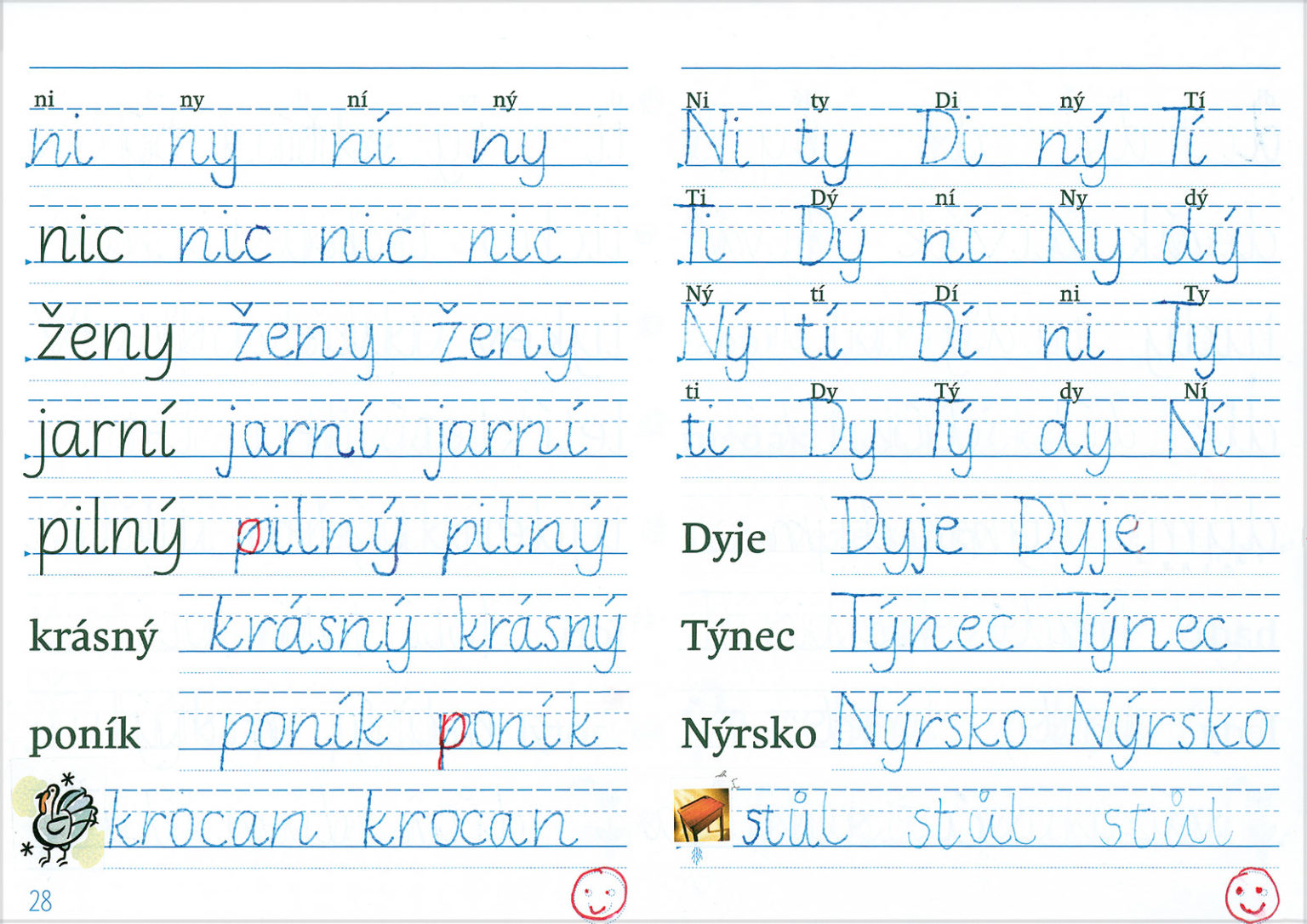 Písmo / 1. ročník - Comenia Script®