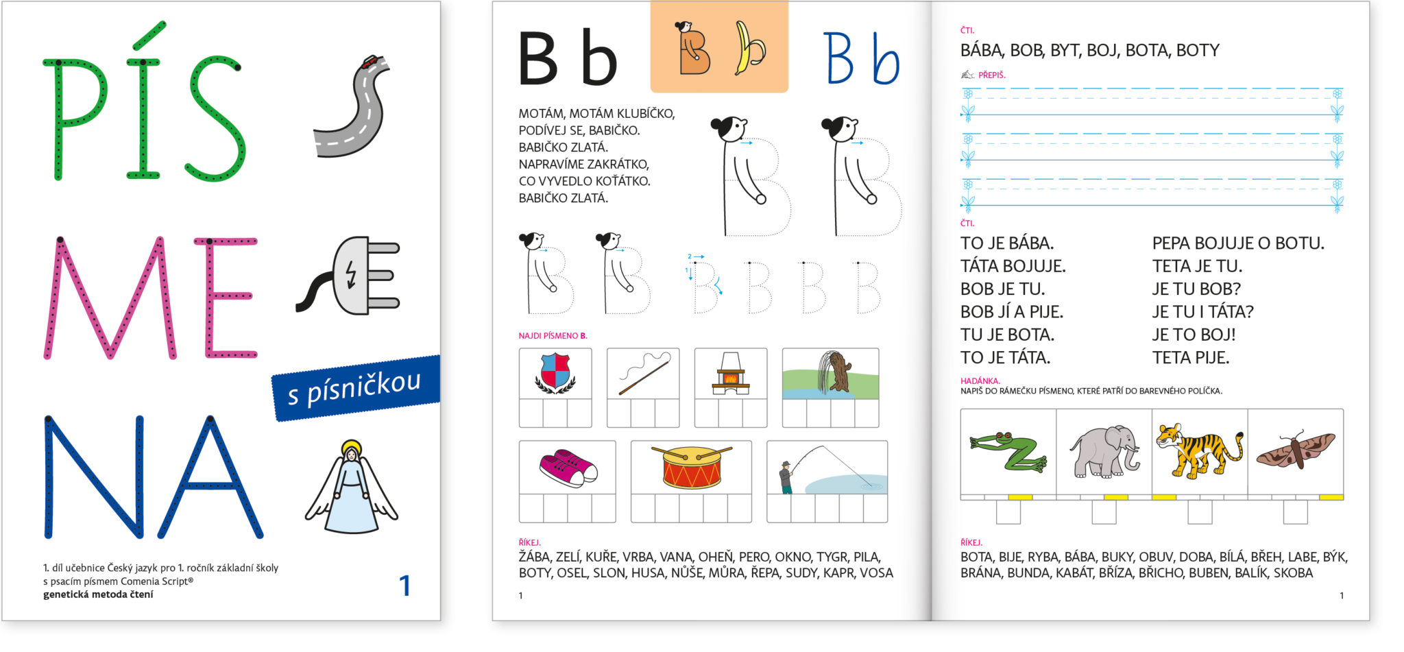 Didaktické pomůcky Comenia Script® pro první ročník ZŠ