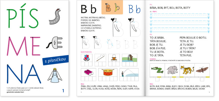 Didaktické pomůcky Comenia Script® pro první ročník ZŠ