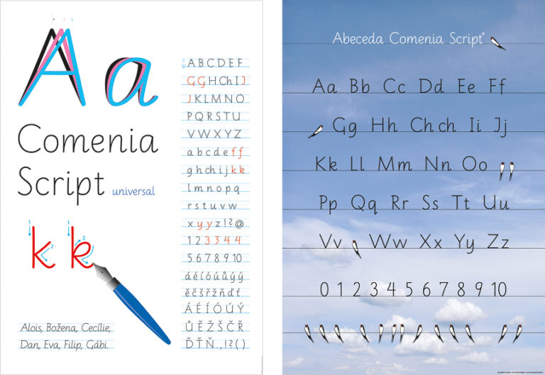 Didaktické pomůcky Comenia Script® pro první ročník ZŠ