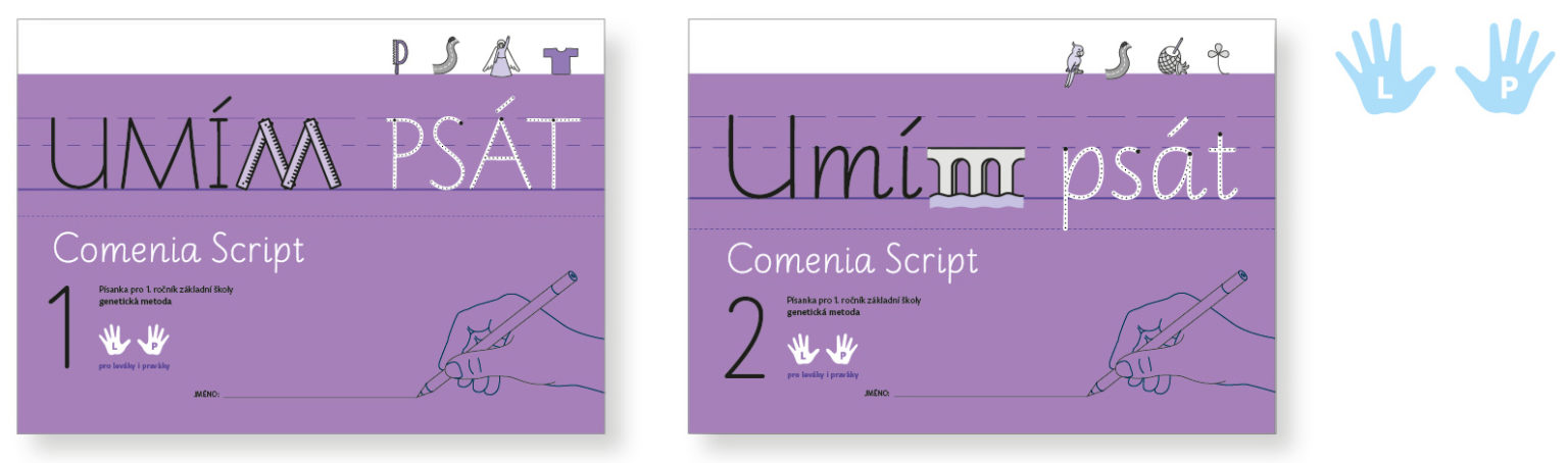 Didaktické pomůcky Comenia Script® pro první ročník ZŠ