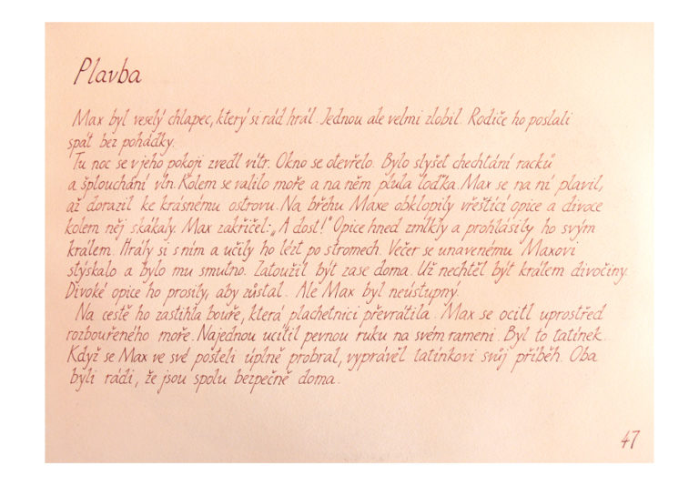 Písmo rodičů - Comenia Script®