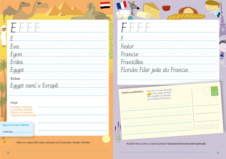 Teaching materials for the 2nd and 3th grade - Comenia Script®