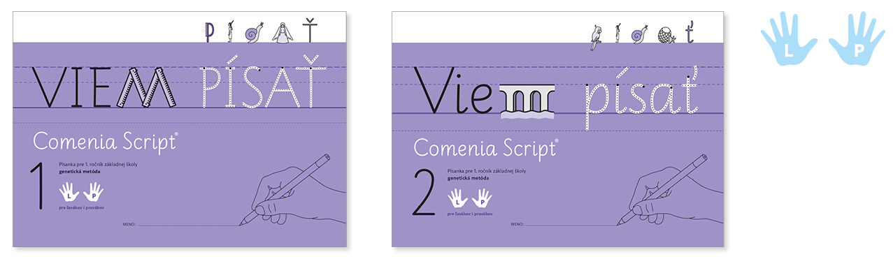 Didaktické pomůcky Comenia Script® pro první ročník ZŠ